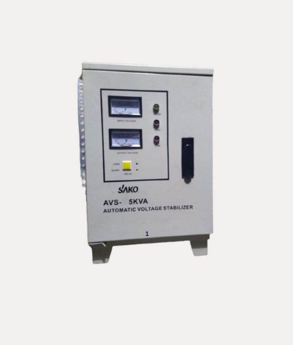 Sako AVS-5 KVA (Single Phase AVR ) Industrial Tower Type – smart Energy